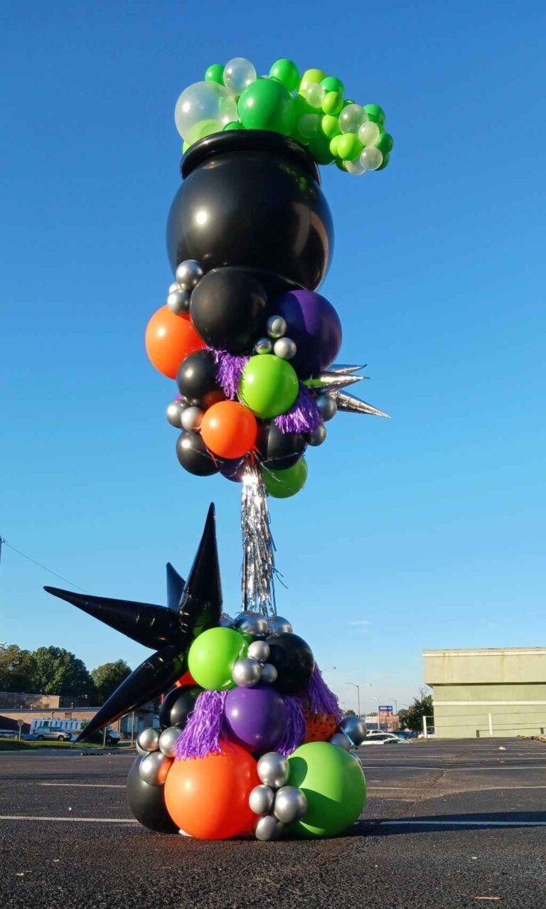 Halloween Balloon Decorations for Fall Festivals in Knoxville